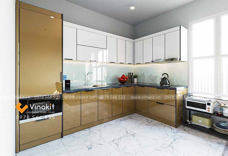 Cách Tính Kích Thước Tủ Bếp Chữ L Chuẩn, Không Bị Thiệt